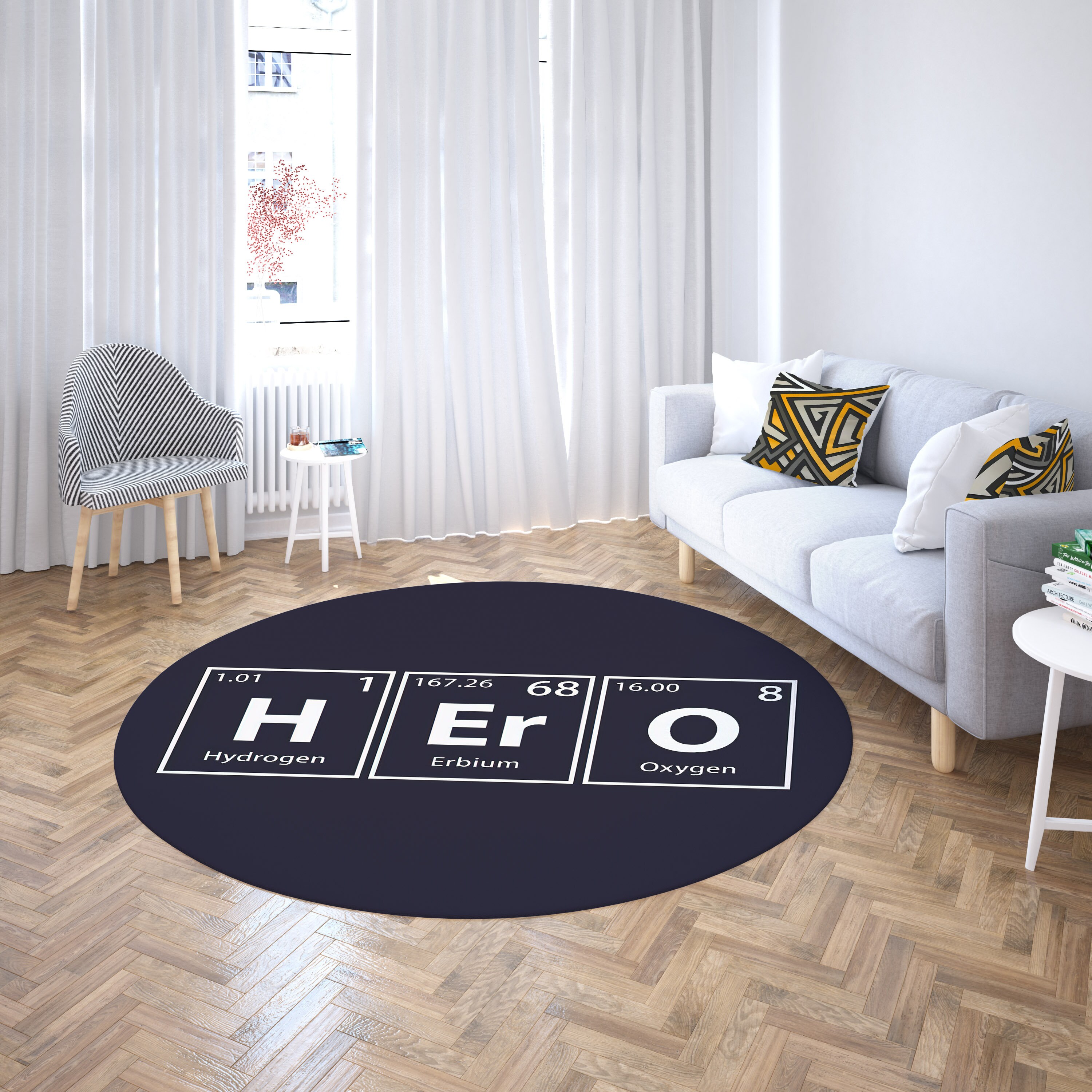 Periodic Table Rug Hero Themed Nonslip Area Rug Living Room - Etsy