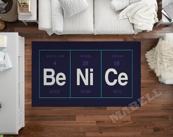 Periodic Table Rug - Etsy