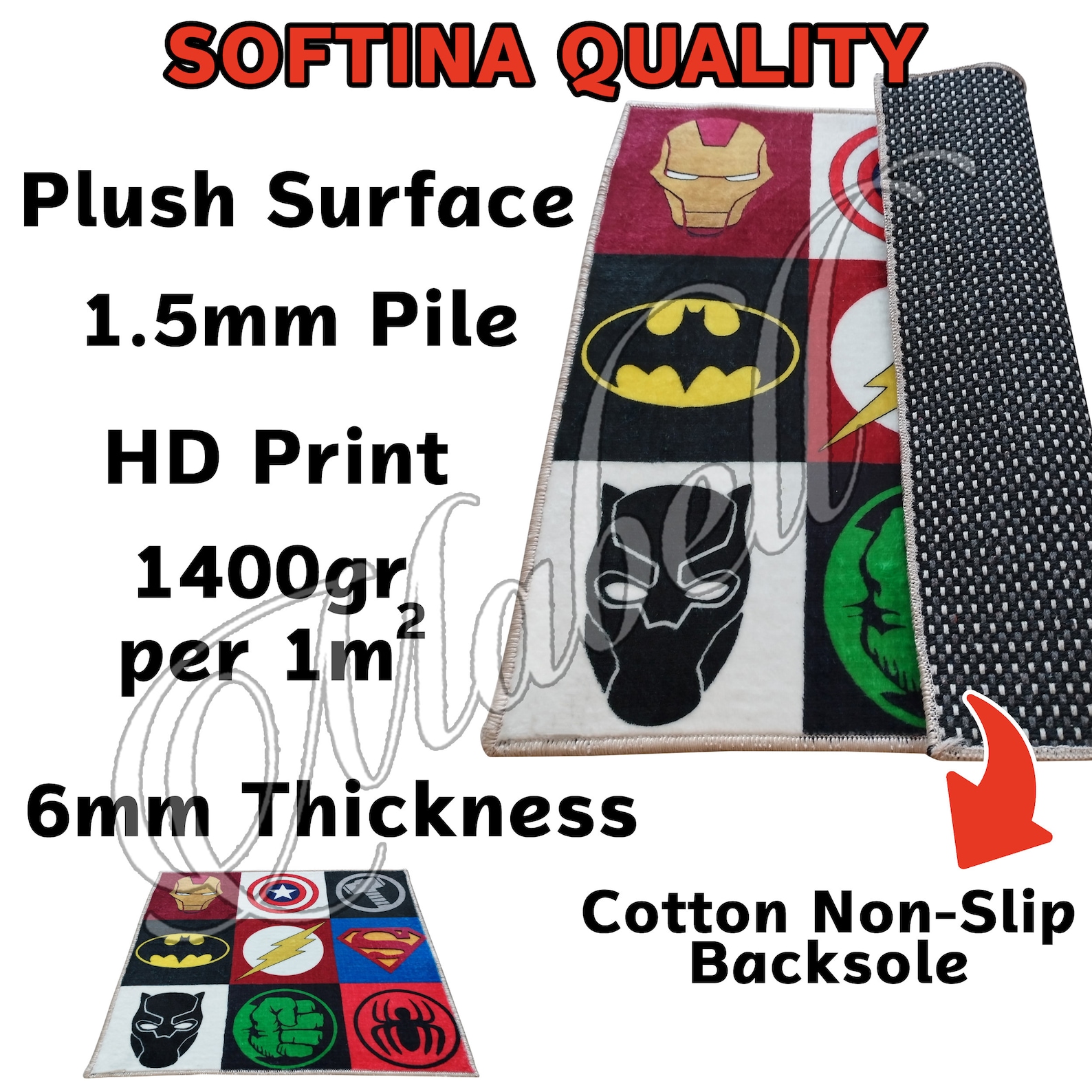 Science Rug, Inventors Inventions Themed Nonslip Area Rug, Science ...