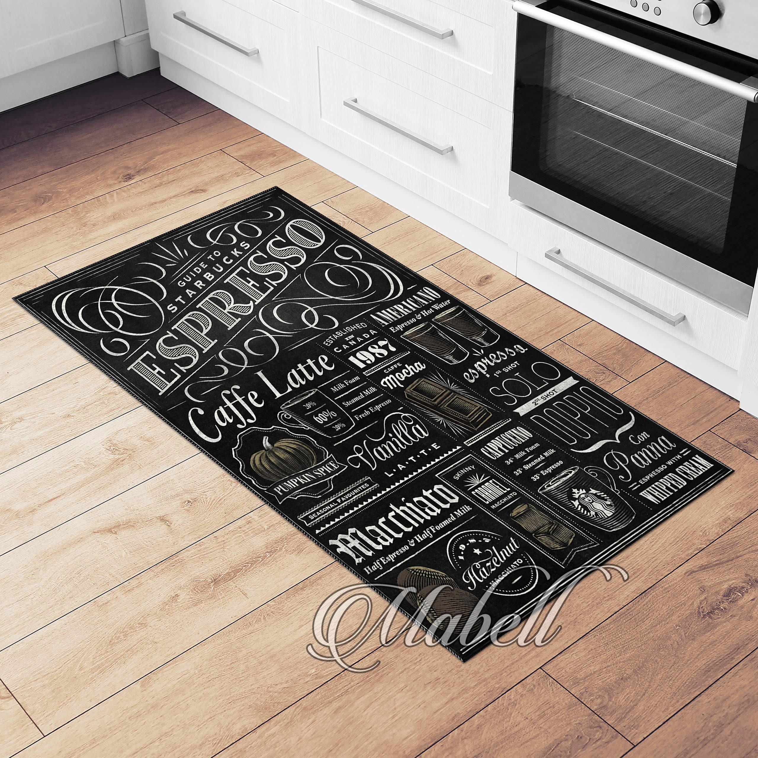 Espresso Coffee Rug Guide to Espresso Coffee Nonslip Area - Etsy