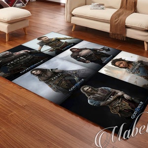 Video Game Rug, God of War Ragnarok Characters Themed Nonslip Area Rug ...
