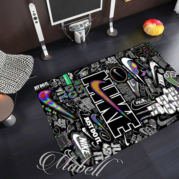 Nike Rug for Bedroom - Etsy