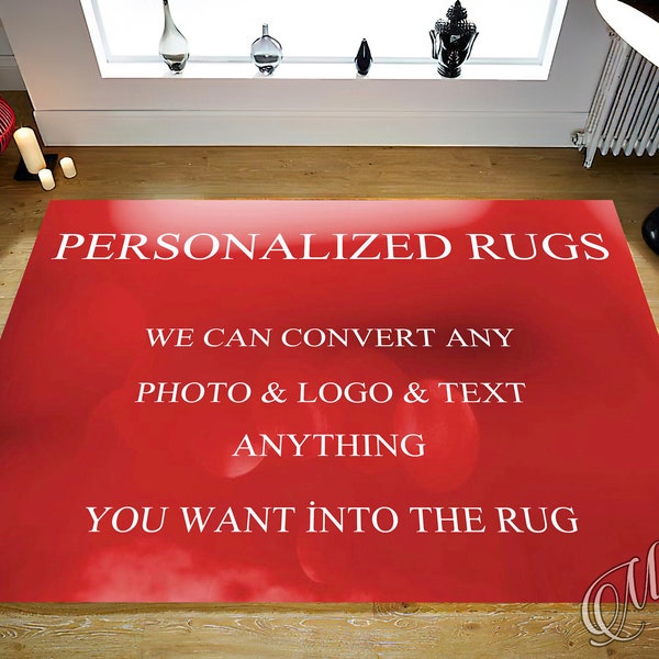 Personalized Rug - Etsy