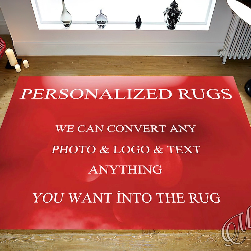 Personalized Rug - Etsy