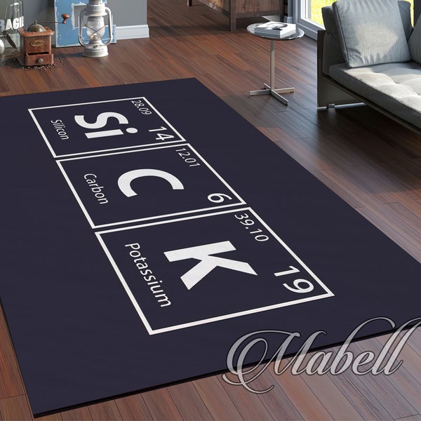 Periodic Table Carpet - Etsy