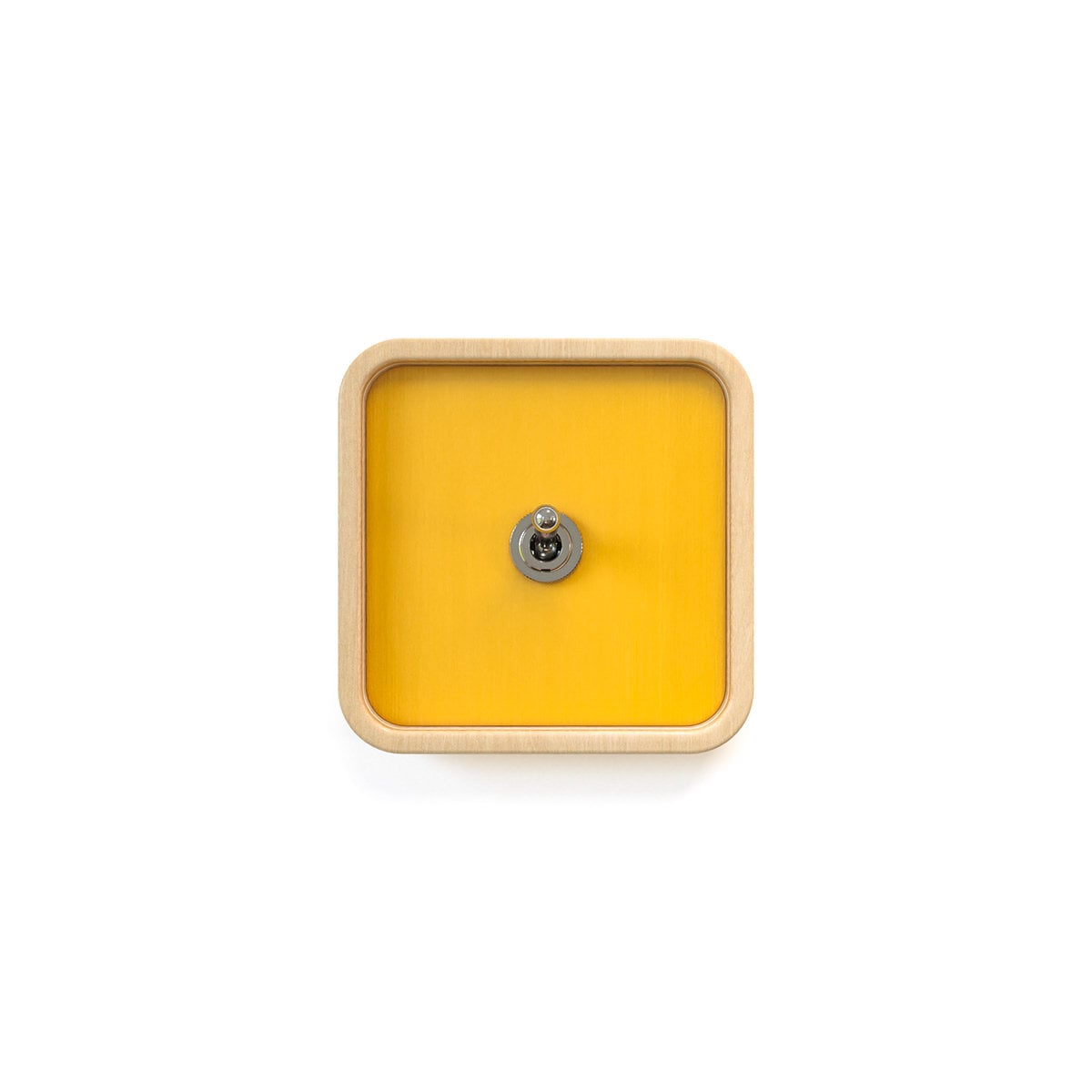 Single Color Square Plywood Minimal Light Switch - Etsy