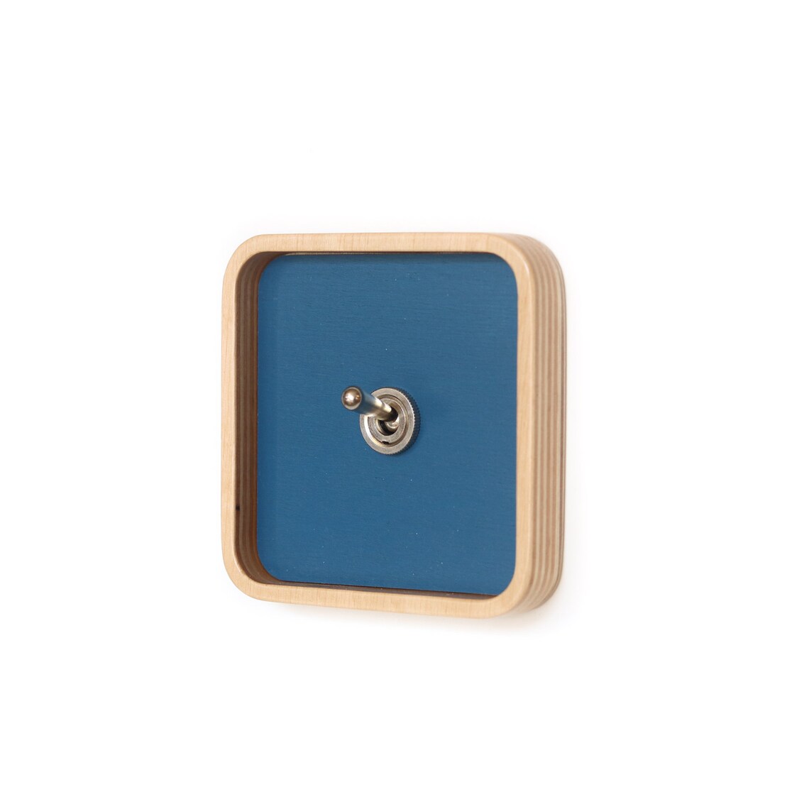 Single Color Square Plywood Minimal Light Switch - Etsy