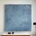 Large Blue Abstract Canvas Art Pure Blue Textured Painting Modern ...