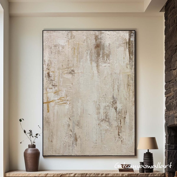 Neutral Textured Wall Art - Etsy