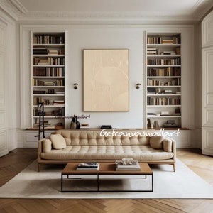 Beige Arch Wall Art Beige Texture Wall Art Light Beige Minimalist ...