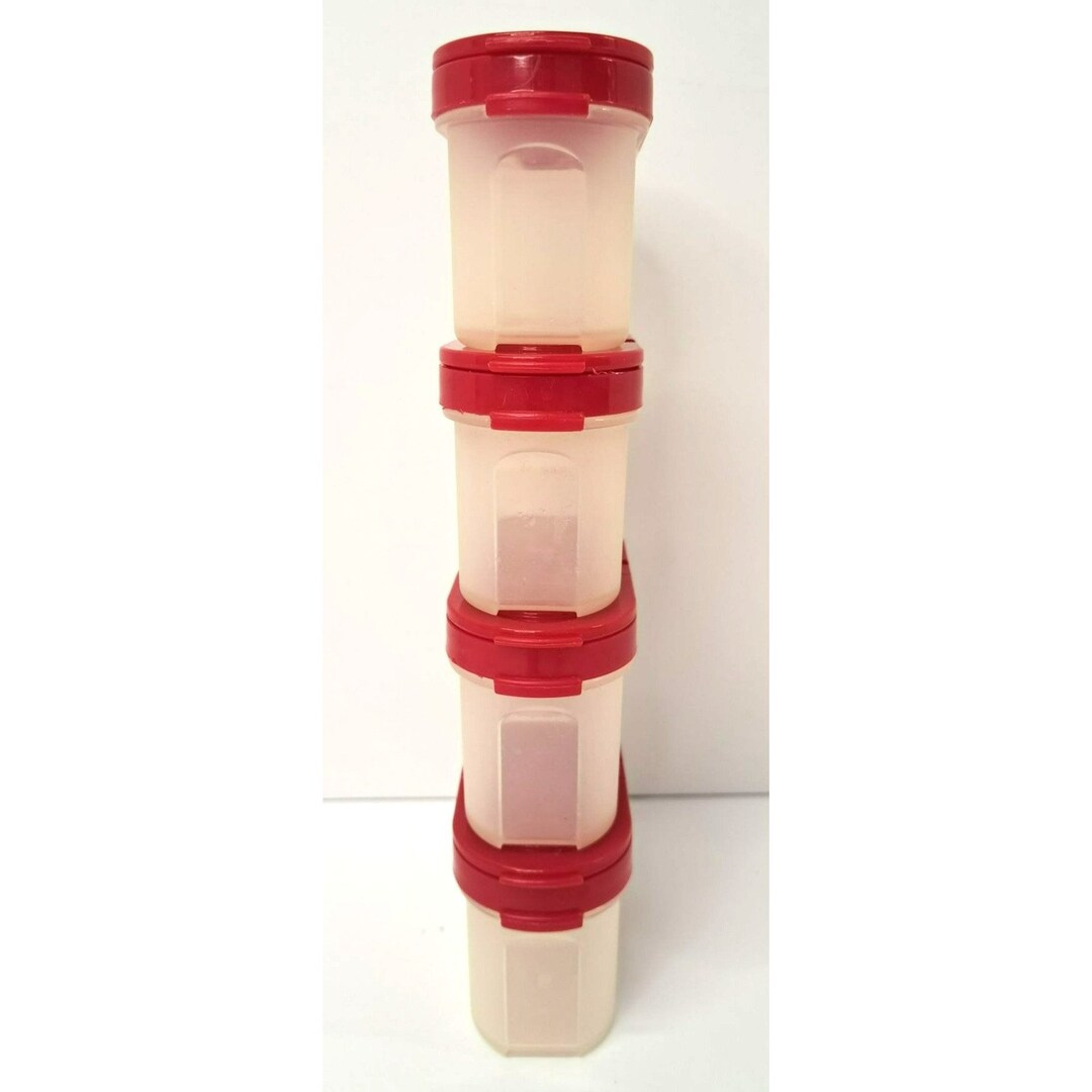 Vintage Tupperware Modular Mates Spice Red - Etsy