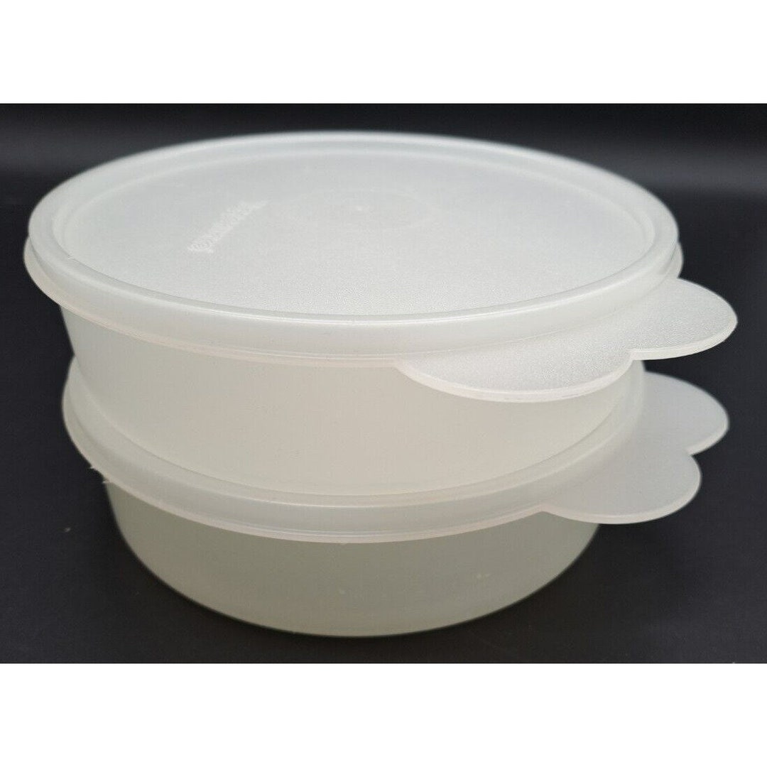 Vintage Tupperware Bowls Set of 2 Big Wonders 2 Cup Cereal & Salad ...