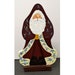VTG Handcrafted Wooden Folk Art Hand Painted Santa ST. Nicholas ...