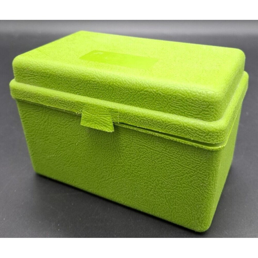 Vintage 1964 Sterling Plastics #528 Index Card Recipe Box Made in USA ...
