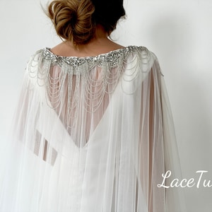 Beaded Shoulder Cape - Etsy