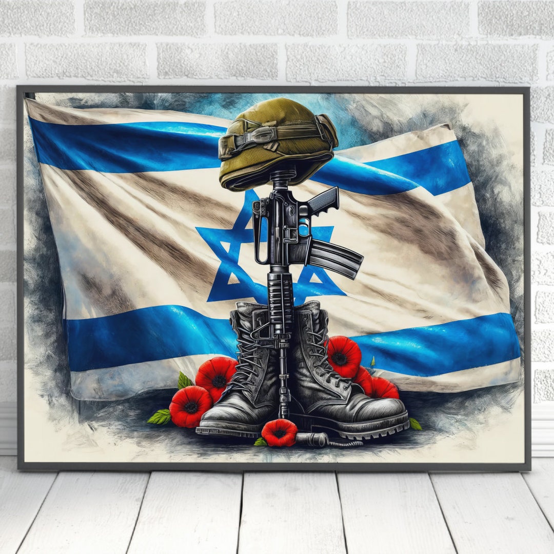 Memorial for Our Beloved IDF Soldiers Painting Digital Download Print ...