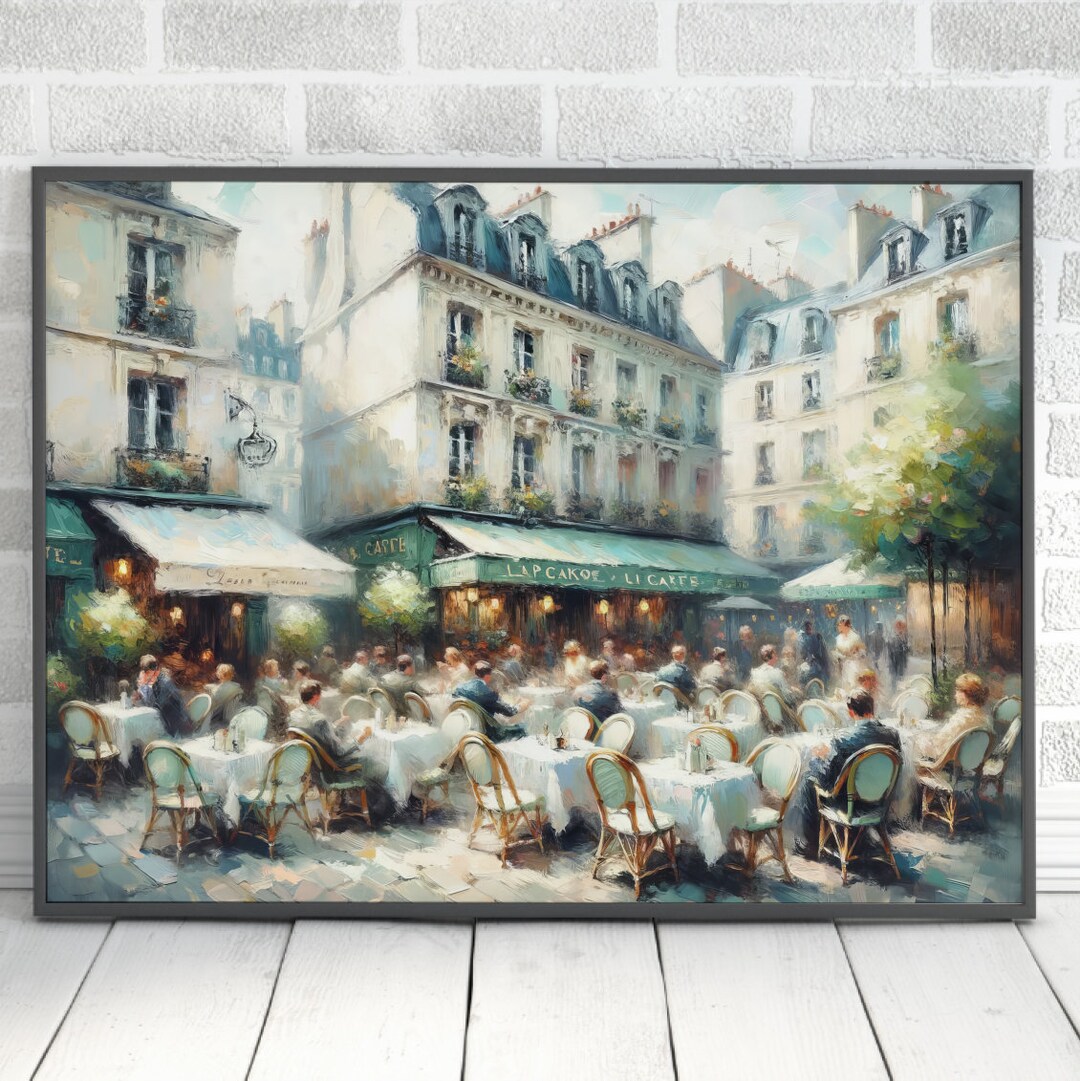 Parisian Coffee Digital Download, Paris Art Kitchen Decor, Paris ...