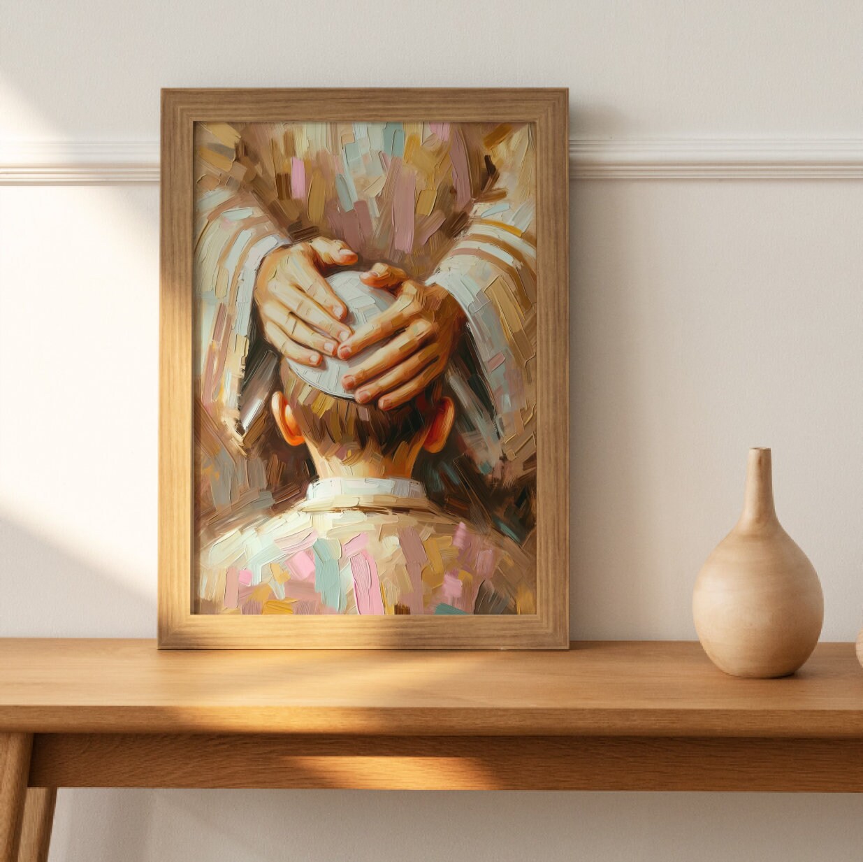 Child Blessing Painting Digital Download Judaica Modern Jewish Wall Art ...