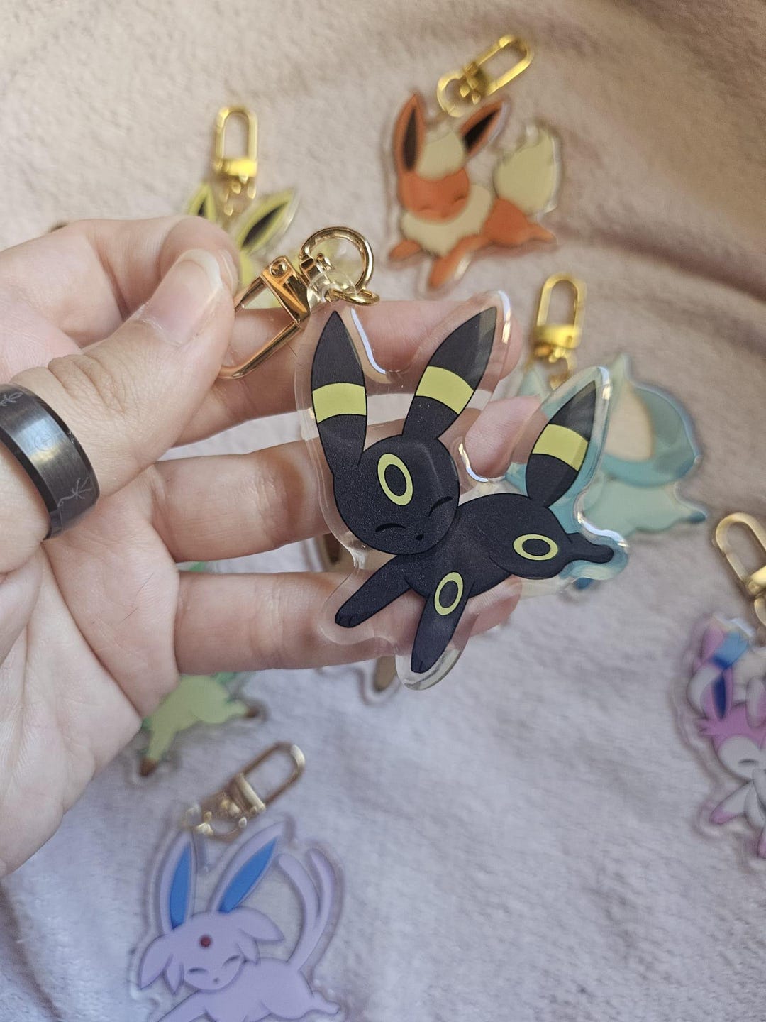 Cute Kawaii Pokemon Eeveelutions Keychains and Stickers - Etsy