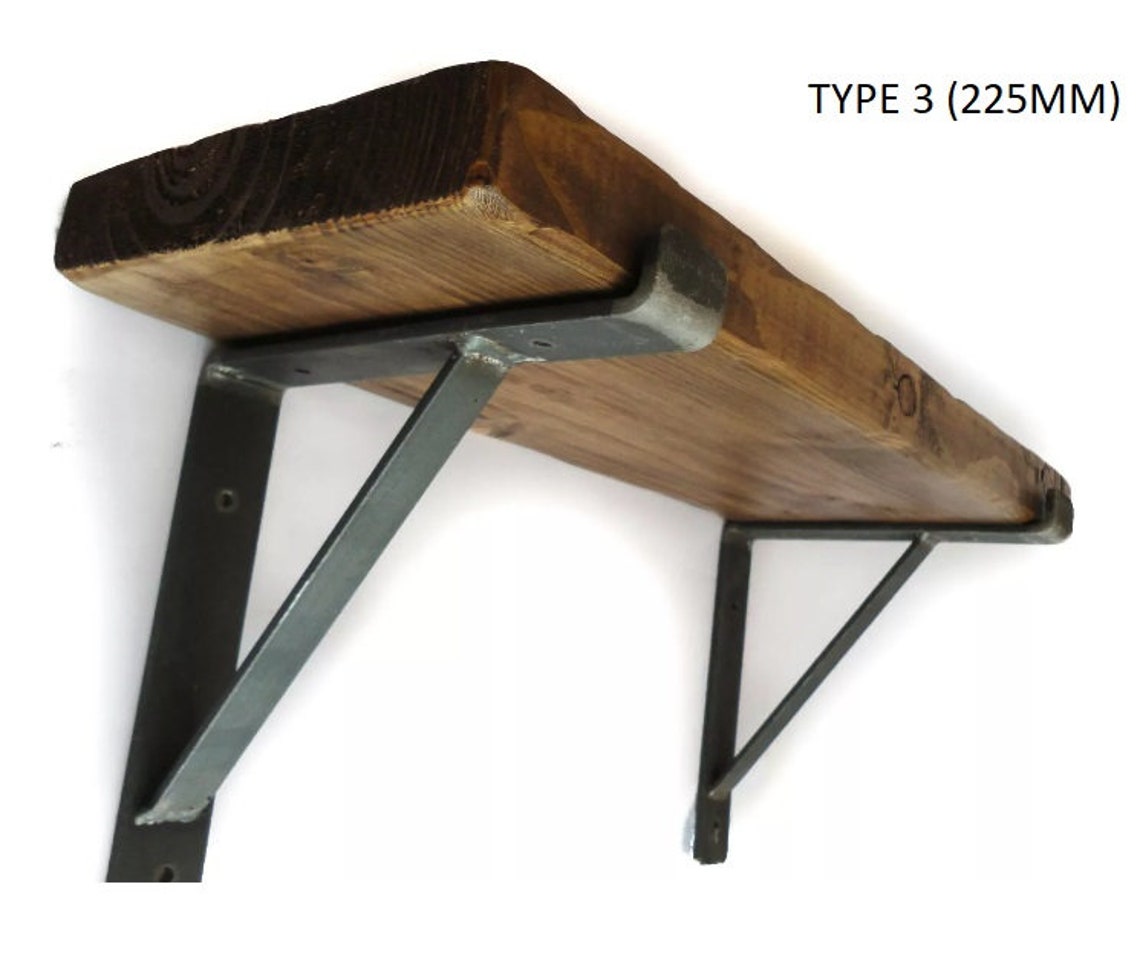 Rustic Scaffold Board Brackets - Etsy
