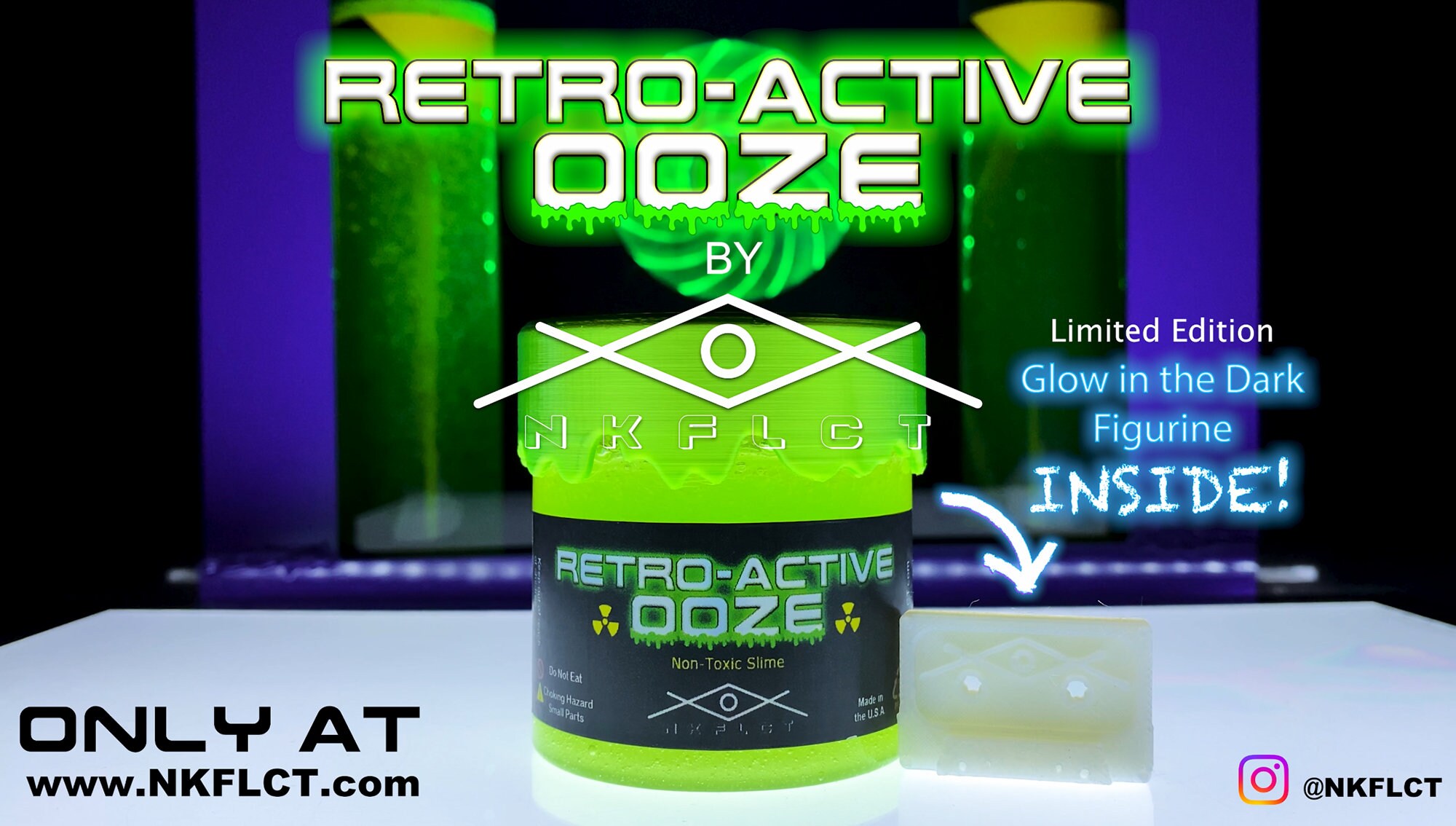 Warning Toxic Ooze Label
