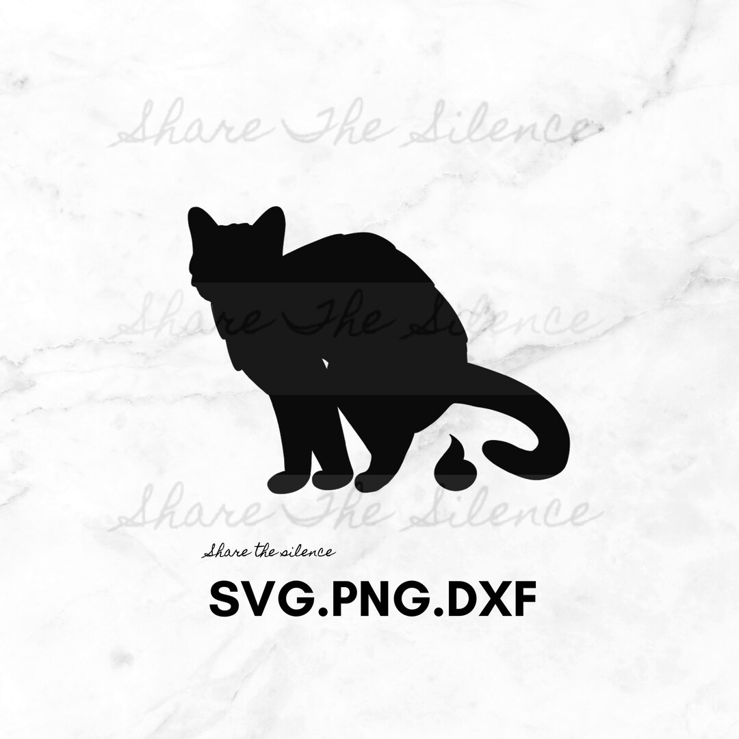 Cat Poop SVG PNG DXF - Etsy