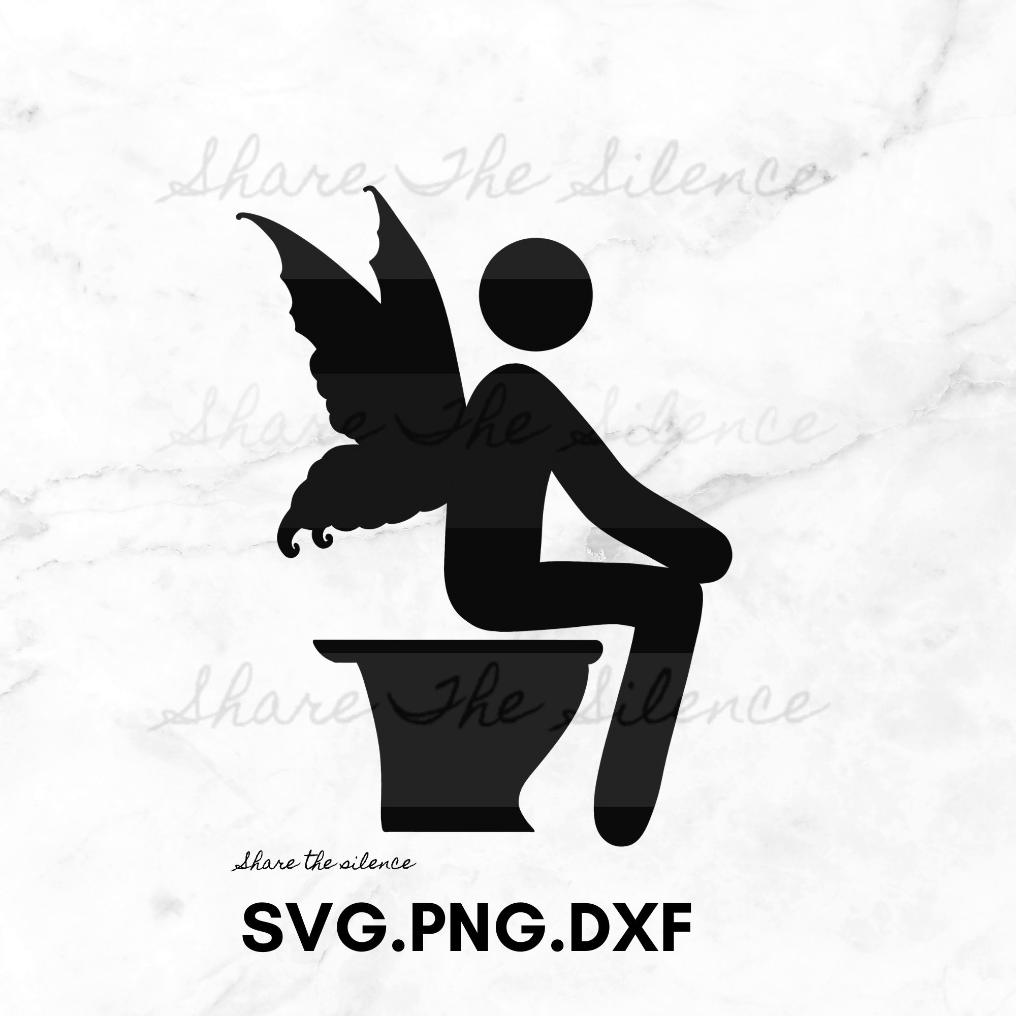 Poop Fairy | SVG PNG DXF - Etsy