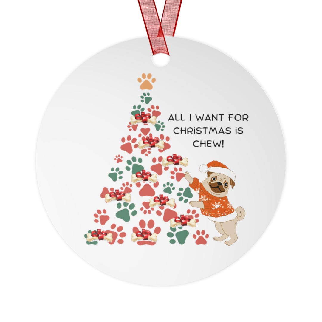 Ceramic Ornaments - Doge Around Christmas Tree, Holiday Tree Decor ...