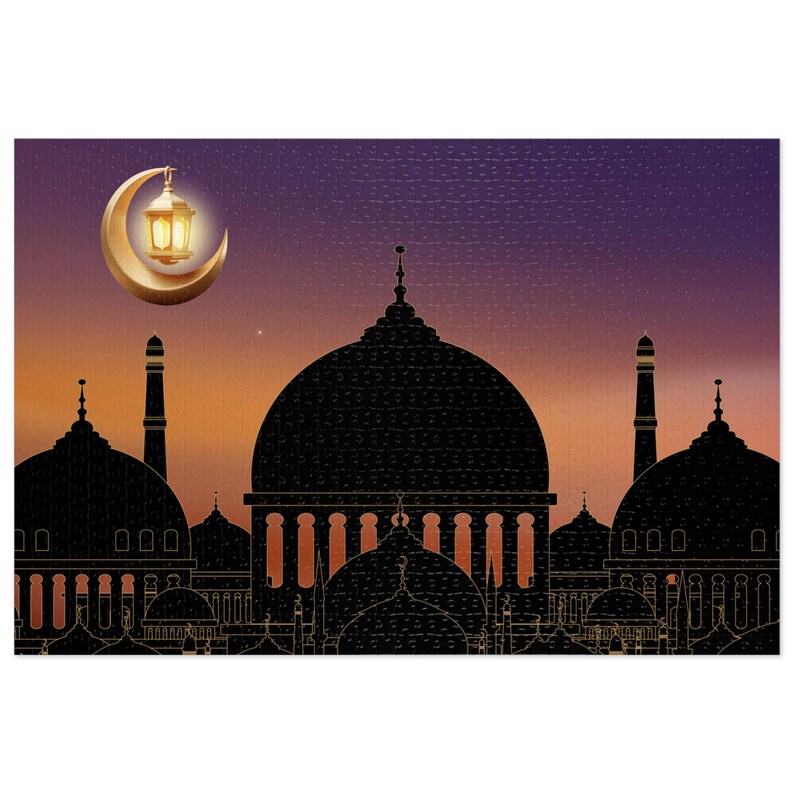 Ramadan Eid Kareem Puzzle, Islamic Family Gift, Children's Jigsaw ...