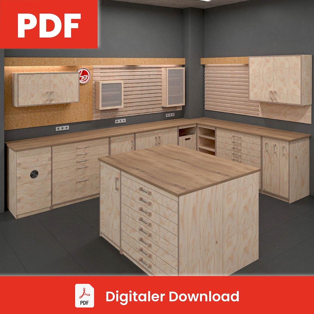 Wms the Workshop With System 100 Cm High DIY Building Instructions ...