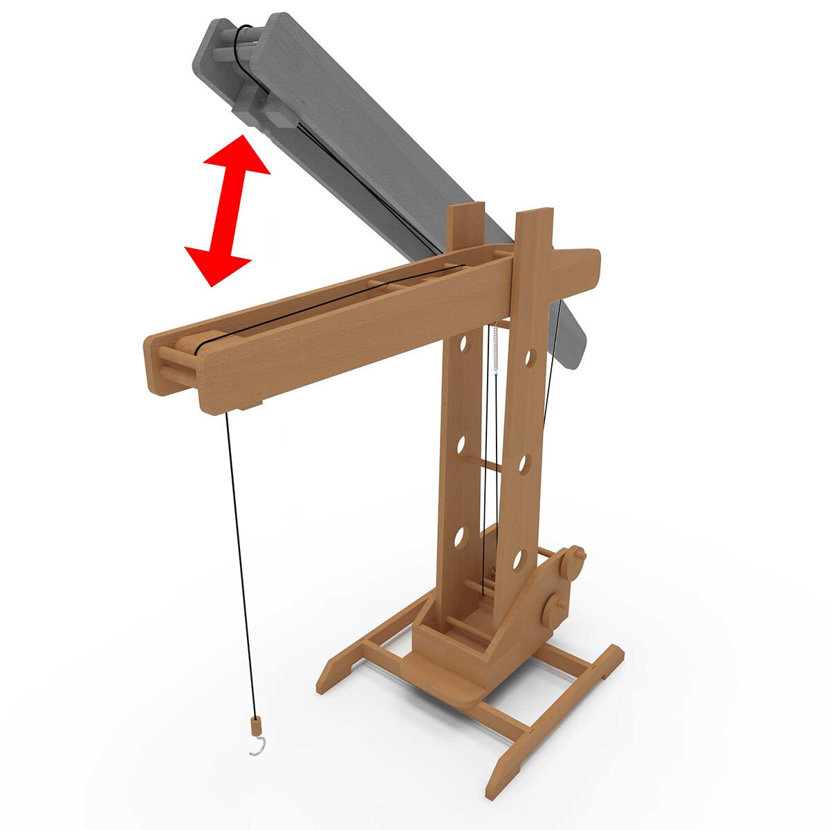 Wooden Crane | DIY Construction Instructions / Construction Plan - Etsy