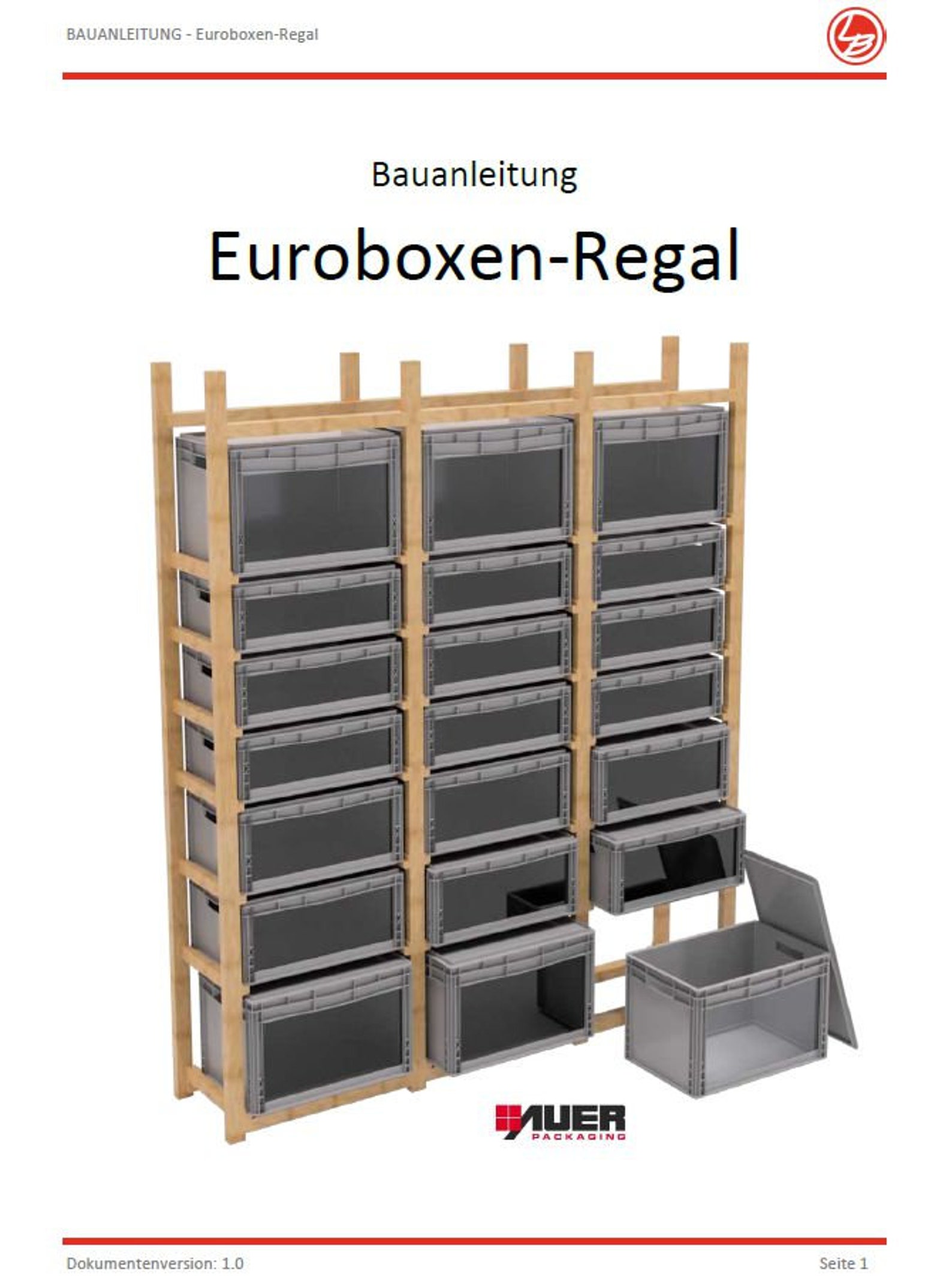 Wunderschne Eurobox Regal Selber Bauen Fotos