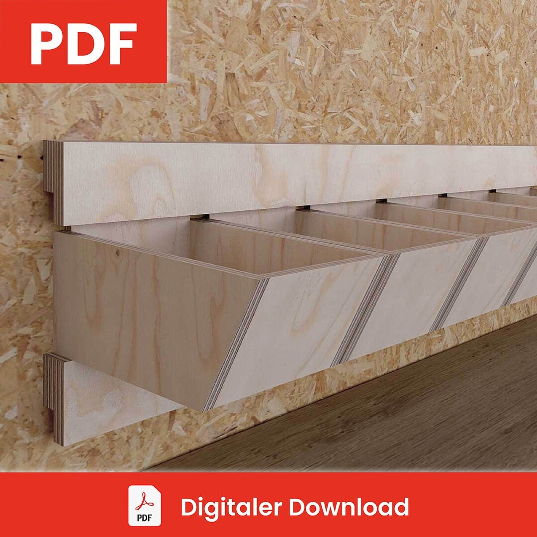 Sorting Boxes DIY Building Instructions / Blueprint - Etsy