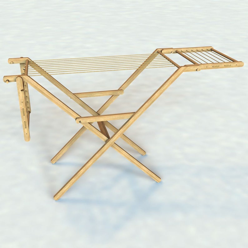 Drying Rack DIY Building Instructions / Blueprint - Etsy UK