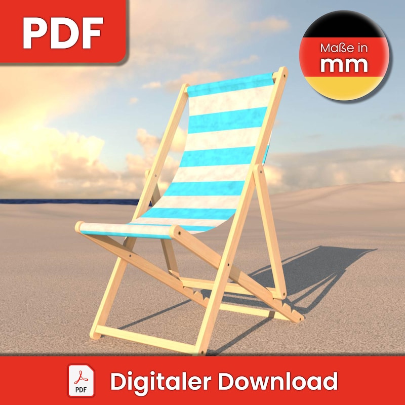 Beach Chair Pattern - Etsy