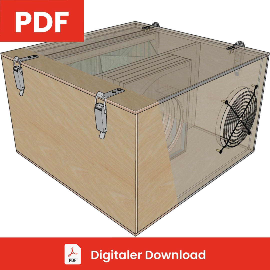 Air Purifier DIY Construction Instructions / Construction Plan - Etsy