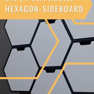 Hexagon-sideboard | DIY Bauanleitung / Bauplan - Etsy