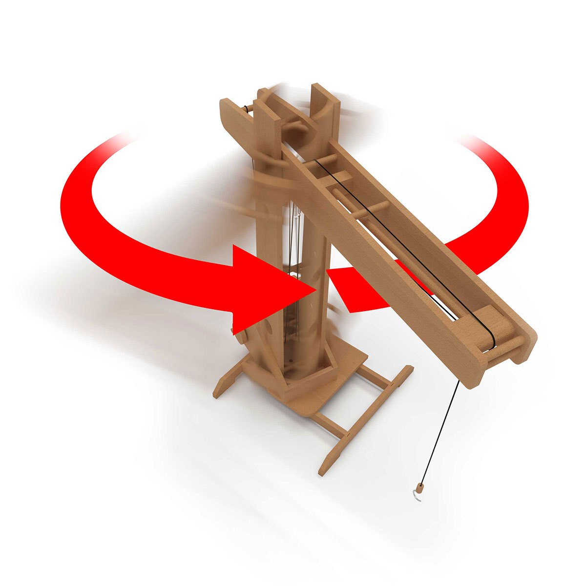 Wooden Crane | DIY Construction Instructions / Construction Plan - Etsy