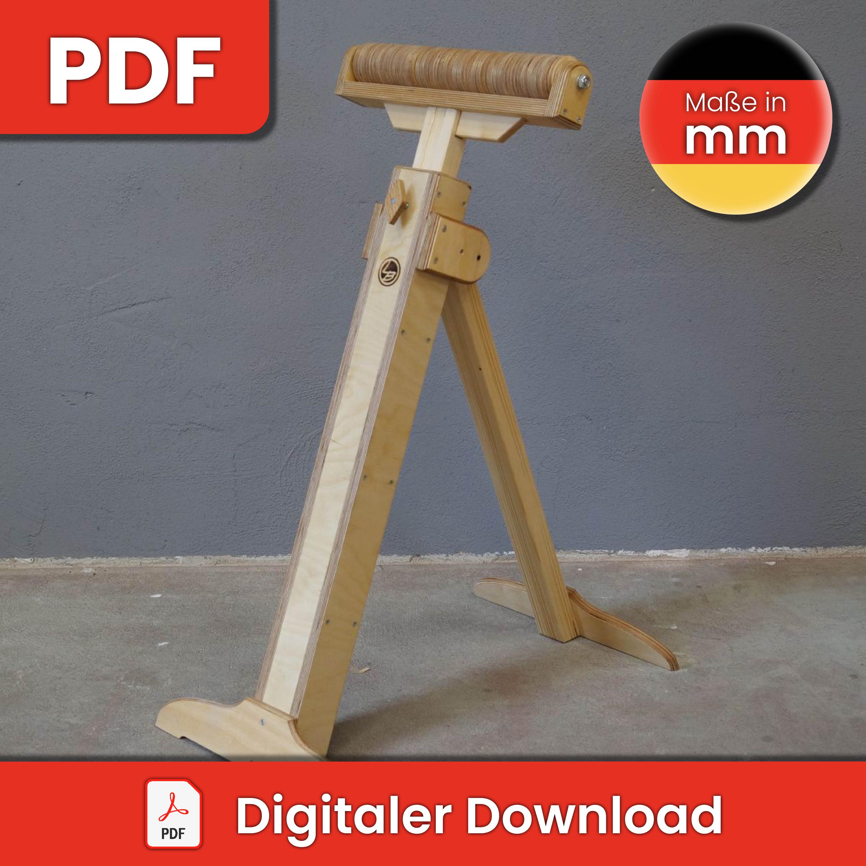 Roller Stand for the Workshop | DIY Construction Instructions ...