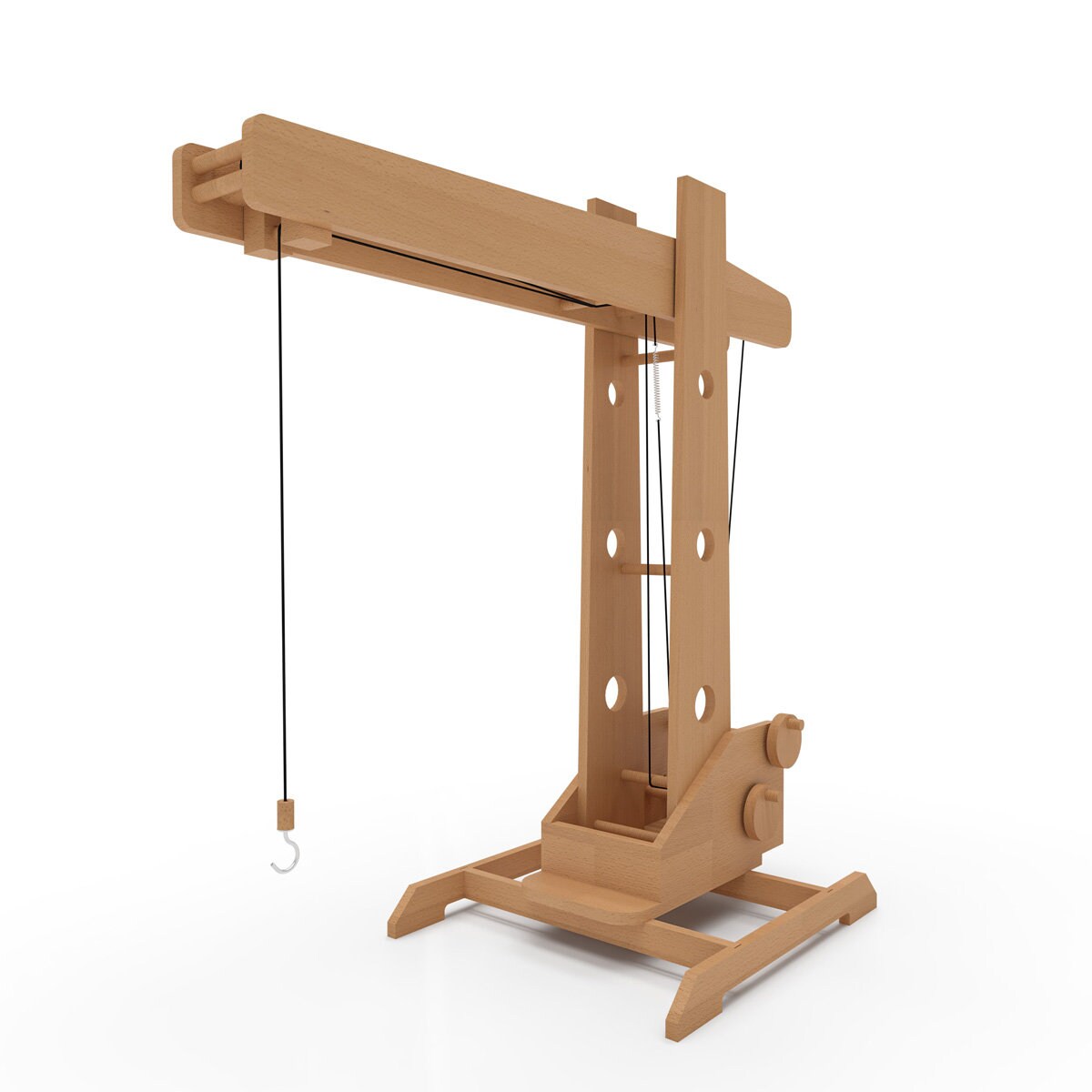 Wooden Crane DIY Construction Instructions / Construction Plan - Etsy