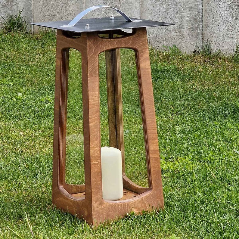 Candle Lantern | DIY Construction Instructions / Construction Plan - Etsy