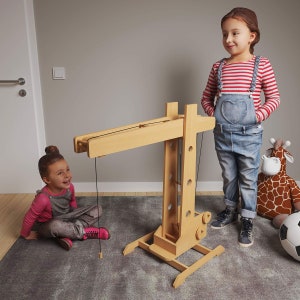 Wooden Crane | DIY Construction Instructions / Construction Plan - Etsy