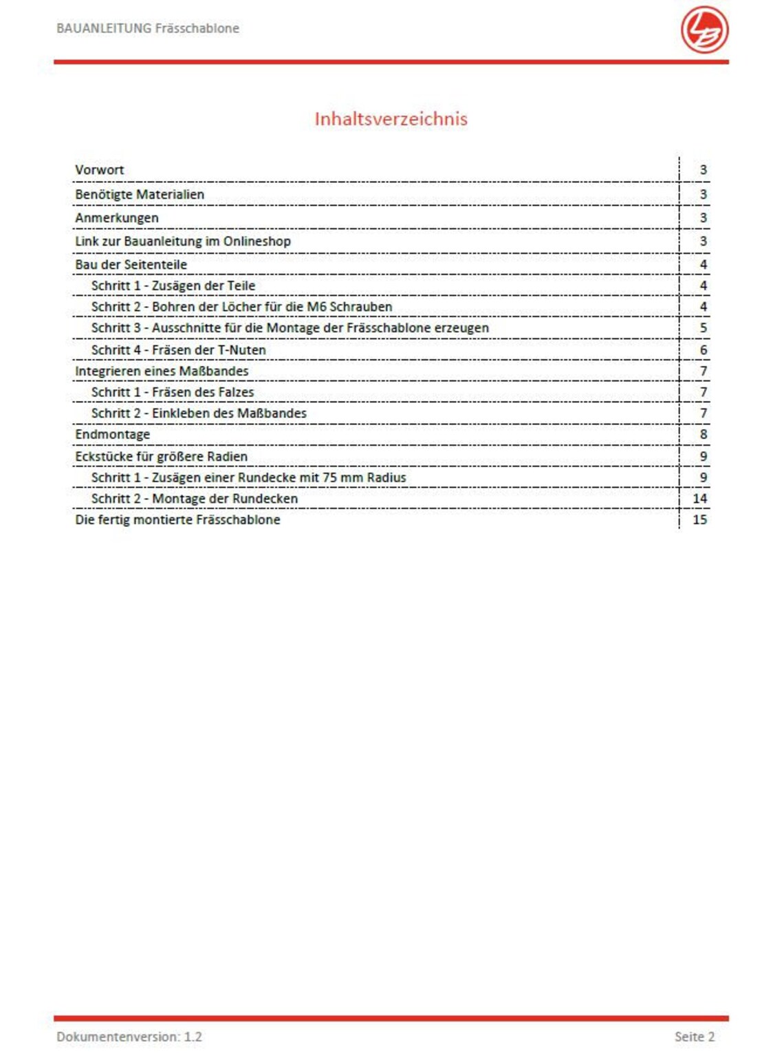 Milling Template DIY Building Instructions / Blueprint - Etsy