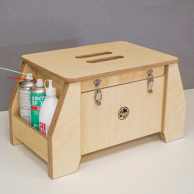 Modern Tool Box DIY Building Instructions / Blueprint - Etsy