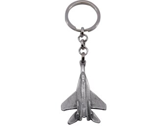 Fighter Jet Keychain Fighter Jet Key Ring Military Keychain - Etsy
