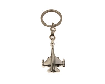 Fighter Jet Keychain Fighter Jet Key Ring Military Keychain - Etsy