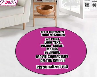 Custom Logo Rug - Etsy