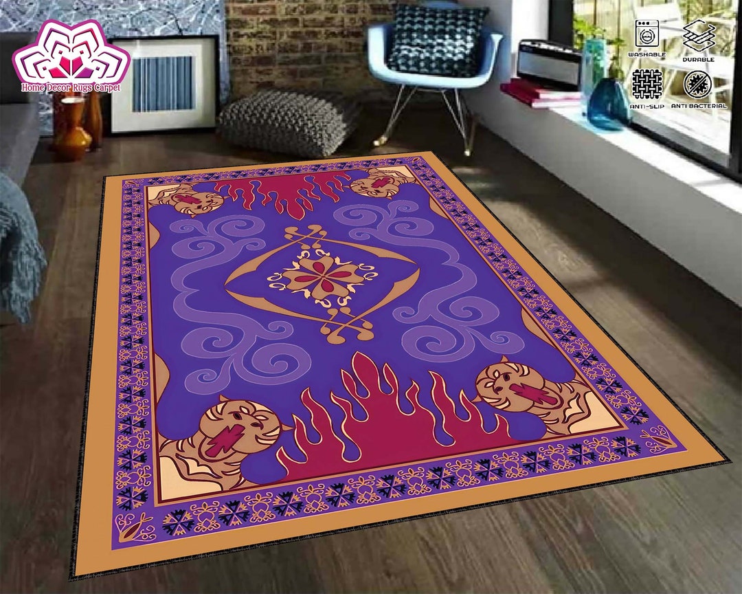 Aladdin Rug Ethnic Rug Minimalist Rug Aladdin Decor - Etsy