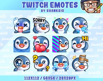 12x Twitch Emotes / Koi Goldfish - Etsy