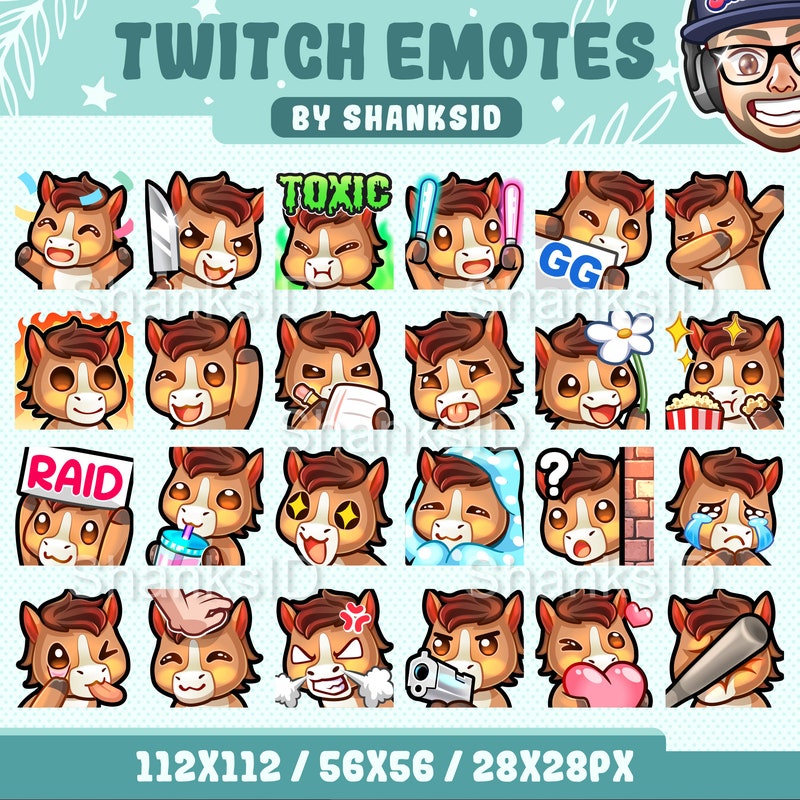 Friesian Horse Digital - Etsy